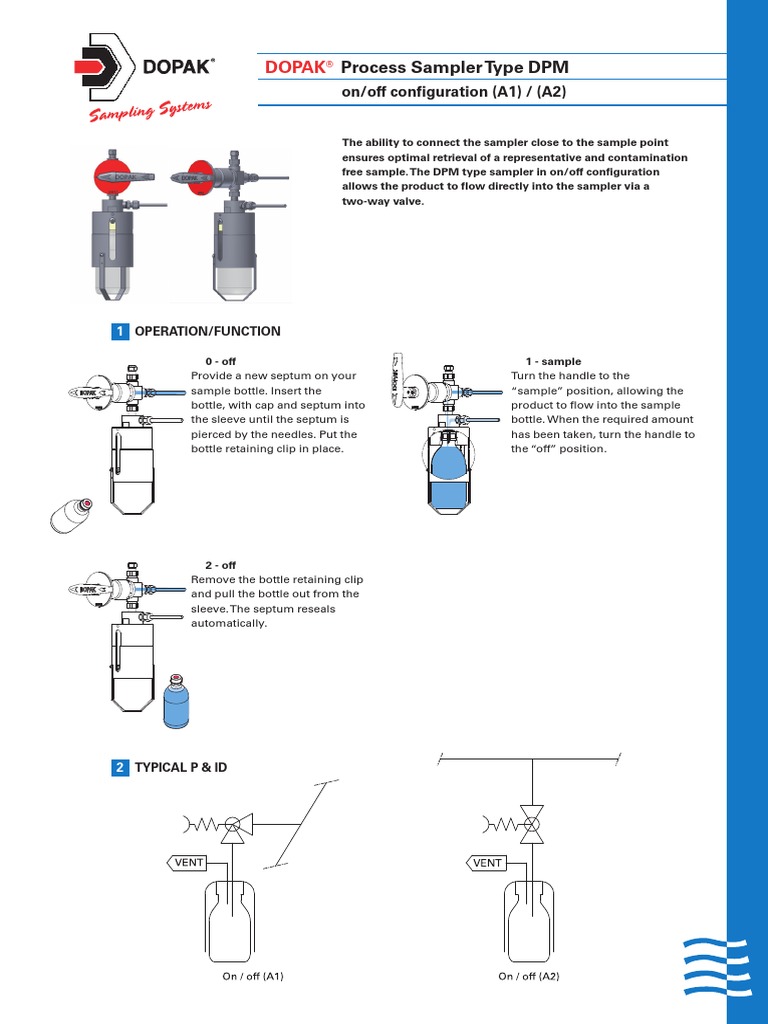 Dopak: Process Sampler Type DPM | PDF