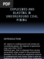 Solid Blasting | PDF | Coal Mining | Mining