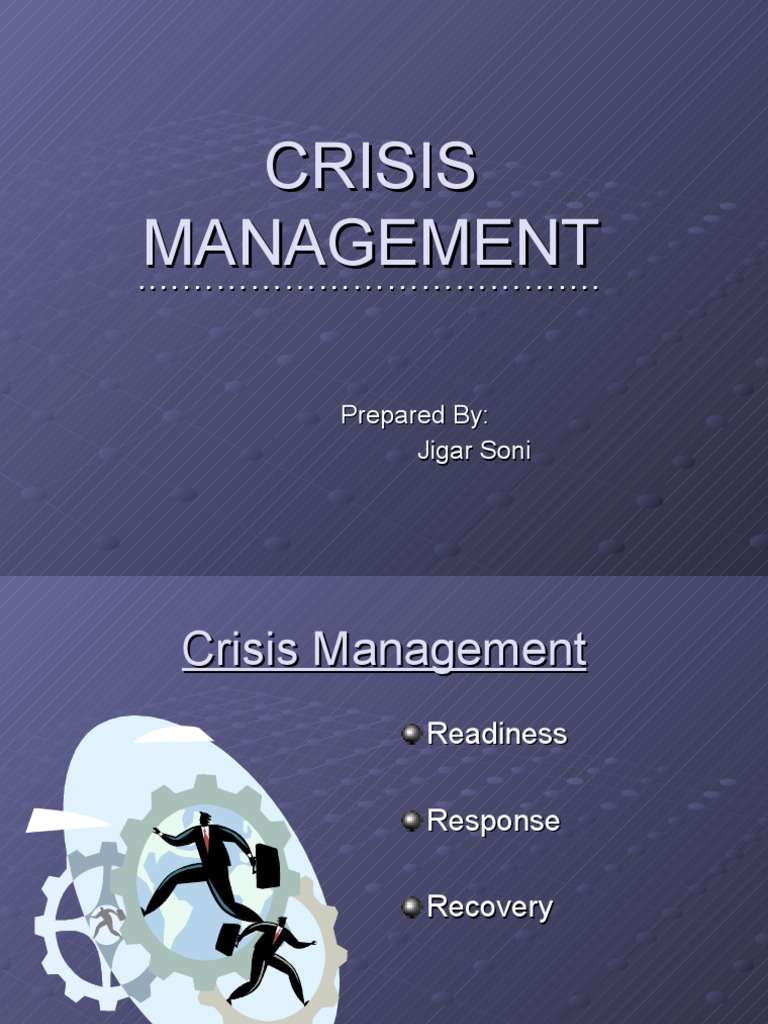 Crisis Management | PDF | Crisis Management | Emergency