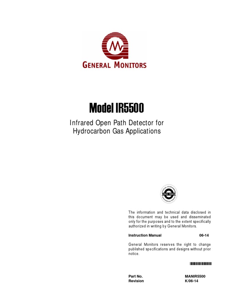 IR5500 Manual | PDF | Relay | Switch