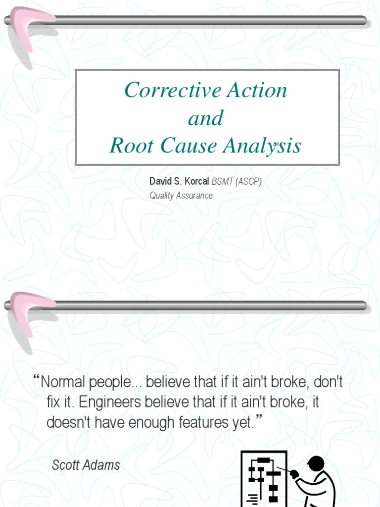 Root Cause | PDF | Causality | Analysis