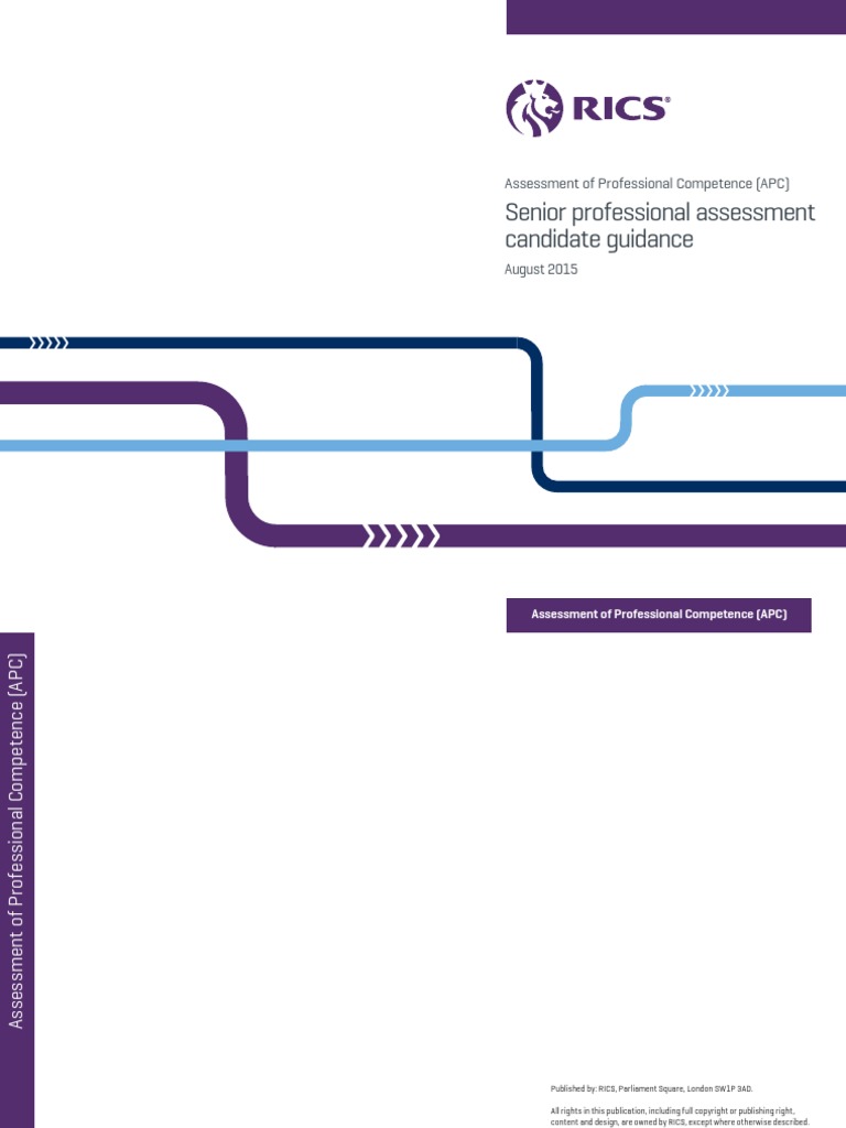 RICS Senior Professional Assessment-Candidate Guidance-2015 | PDF ...