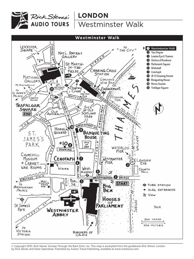 Westminster Map PDF | PDF | Tourist Guides | Travel Books