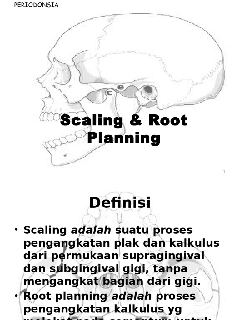 Scaling & Root Planning Fix | PDF
