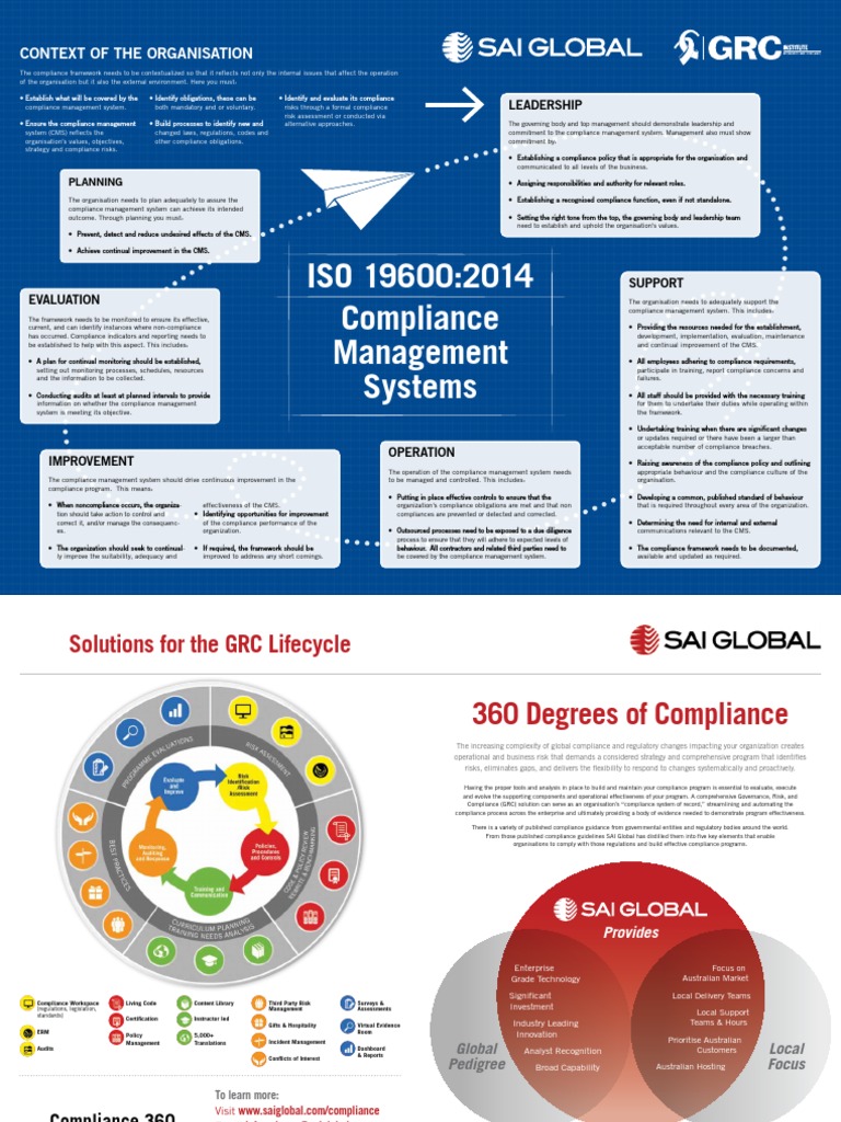 A Comprehensive Framework for Establishing and Maintaining an Effective ...