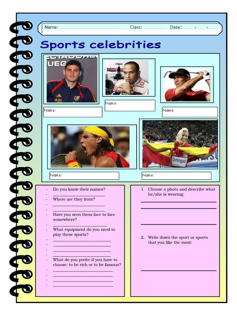 Sports Preferences and Personal Reflections | PDF