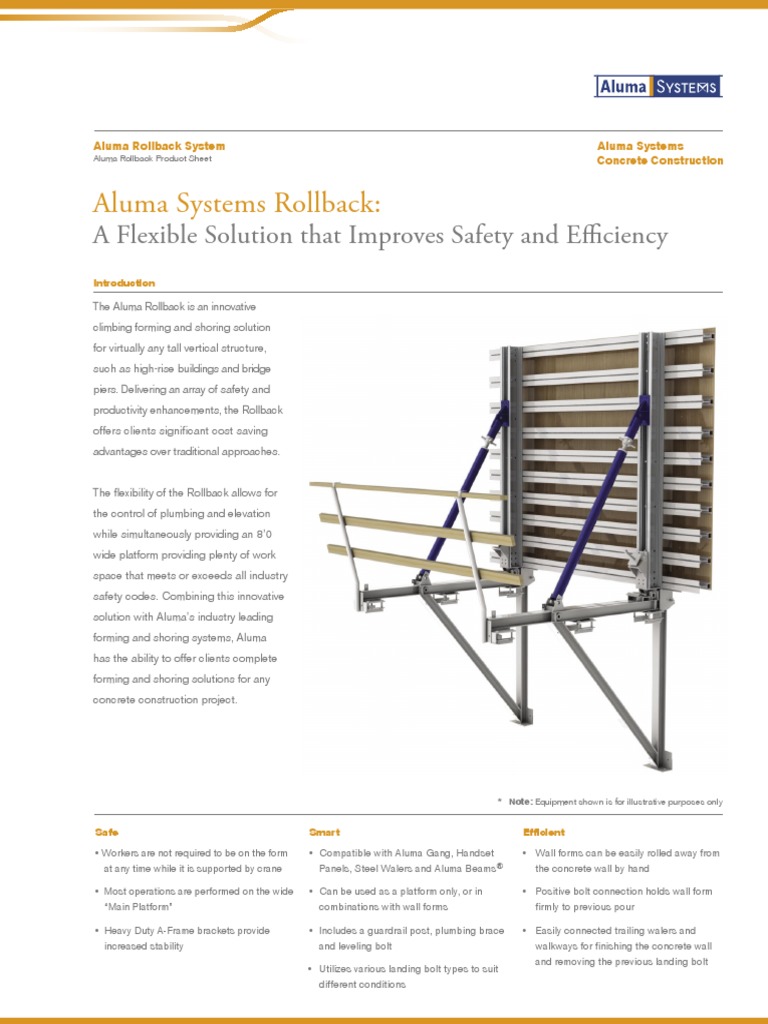 Aluma Roll Back | PDF | Concrete | Plumbing