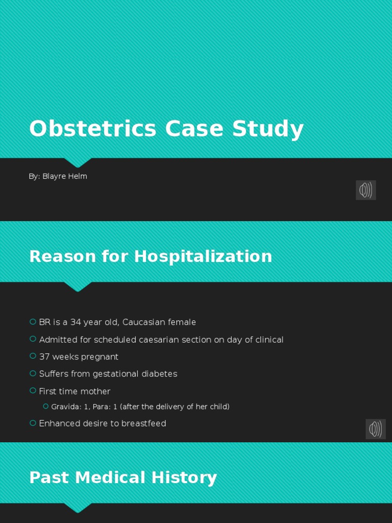 Obstetrics Case Study | Breastfeeding | Pregnancy
