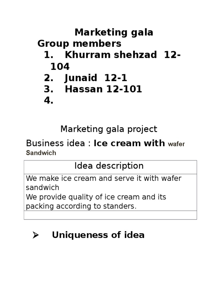 Ice Cream | PDF