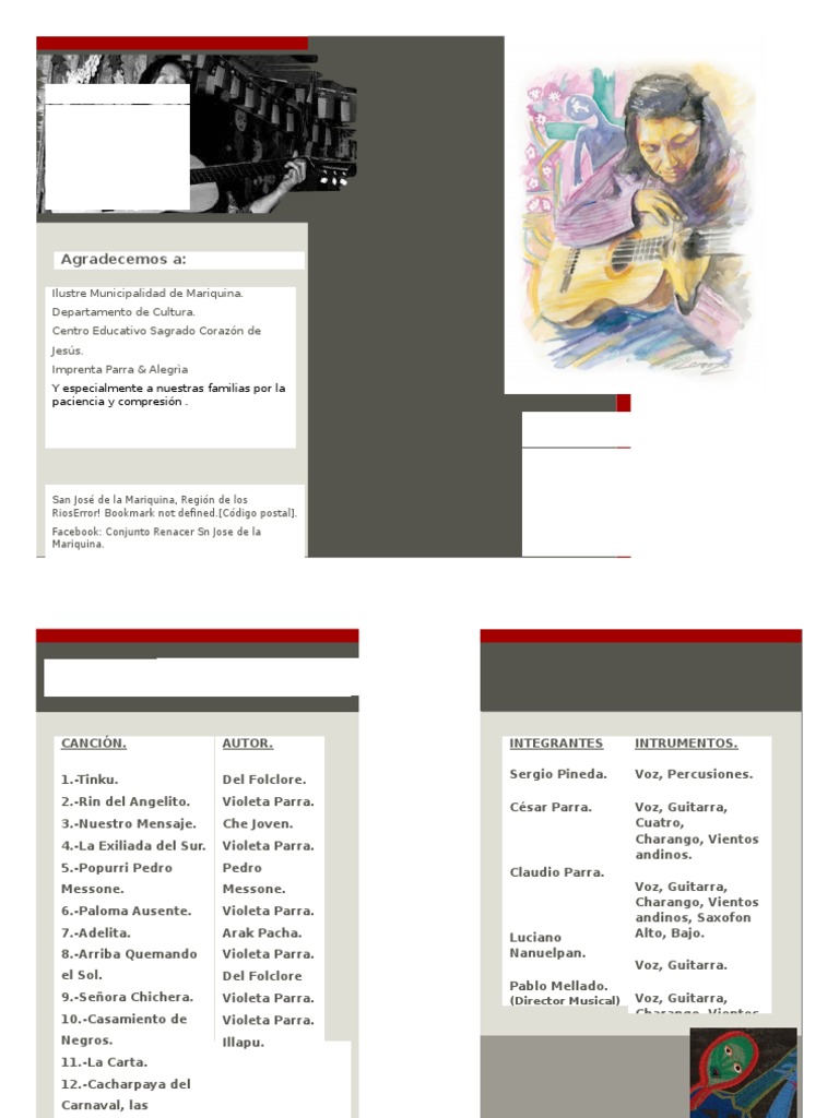 Diptico Renacer | PDF