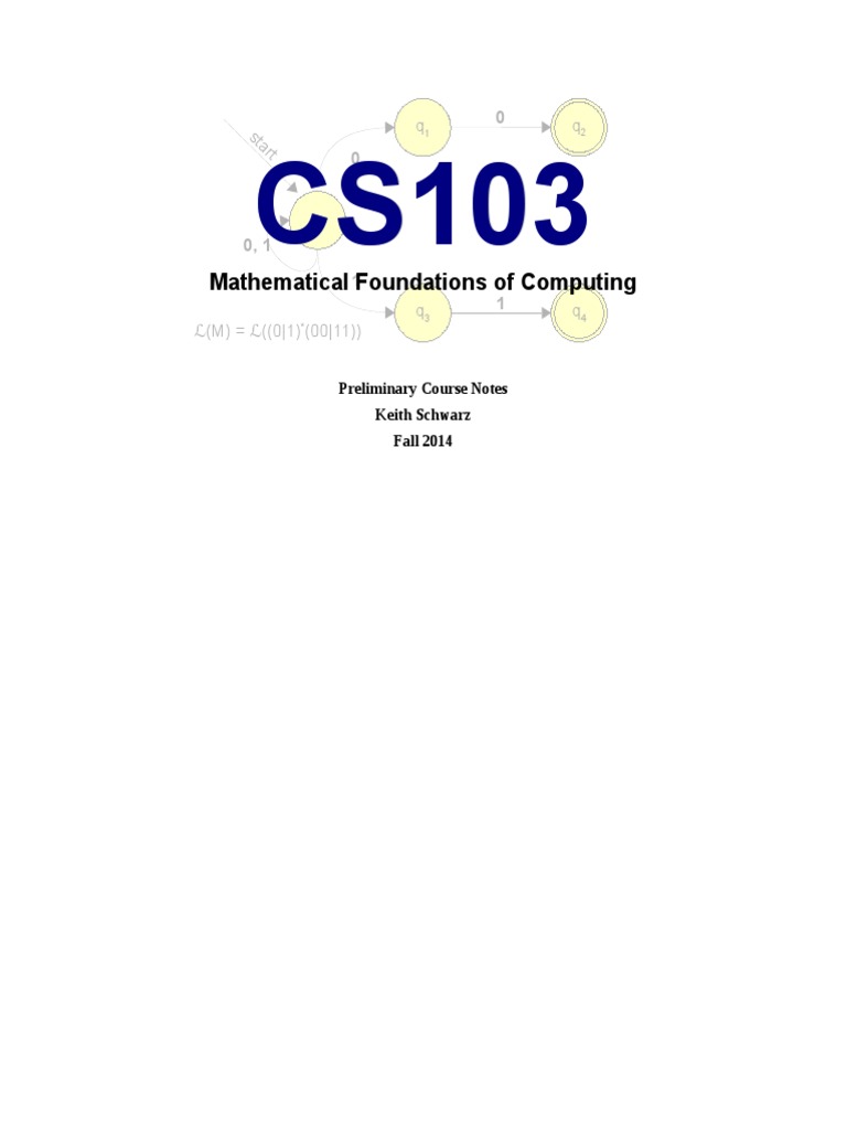 Stanford Cs103 Course Reader Pdf Mathematical Proof Function