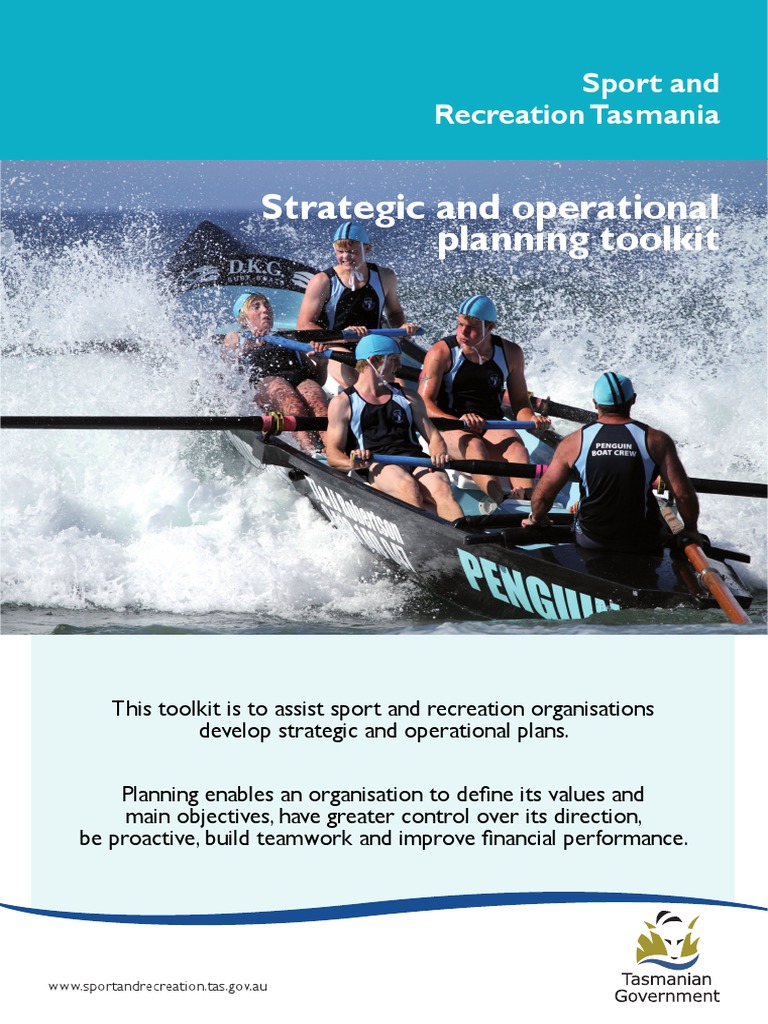 Strategic and Operational Planning Toolkit: A Guide for Sport and ...