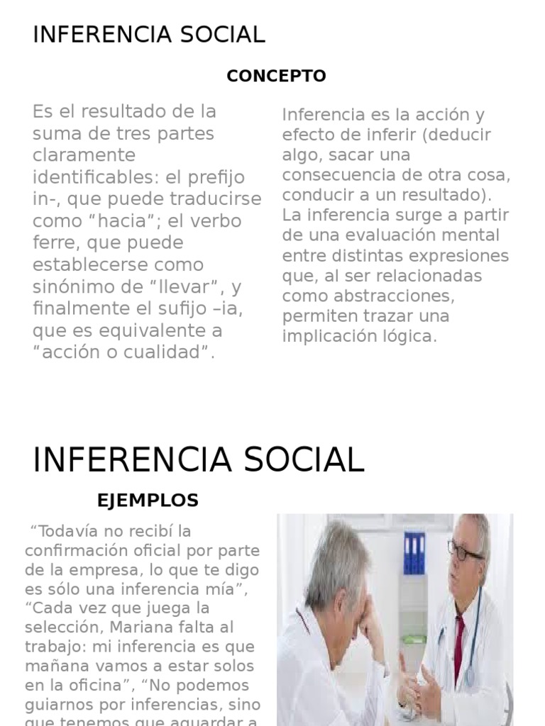 Inferencia Social | PDF
