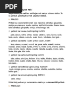 Promenljive I Nepromenljive Vrste Reči | PDF