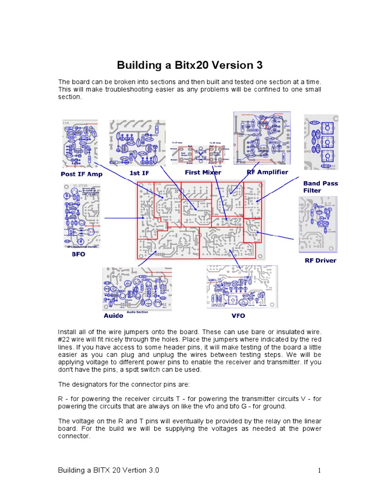 BITX 20 Version 3.0 Build Guide | PDF | Amplifier | Resistor