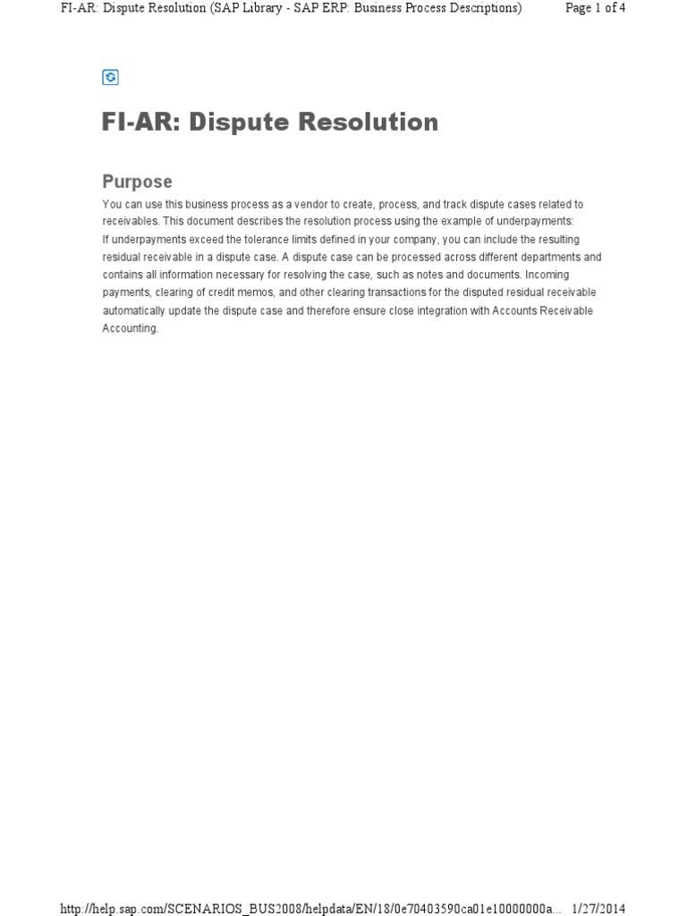 Resolving Accounts Receivable Disputes: A 10-Step Process for Handling ...