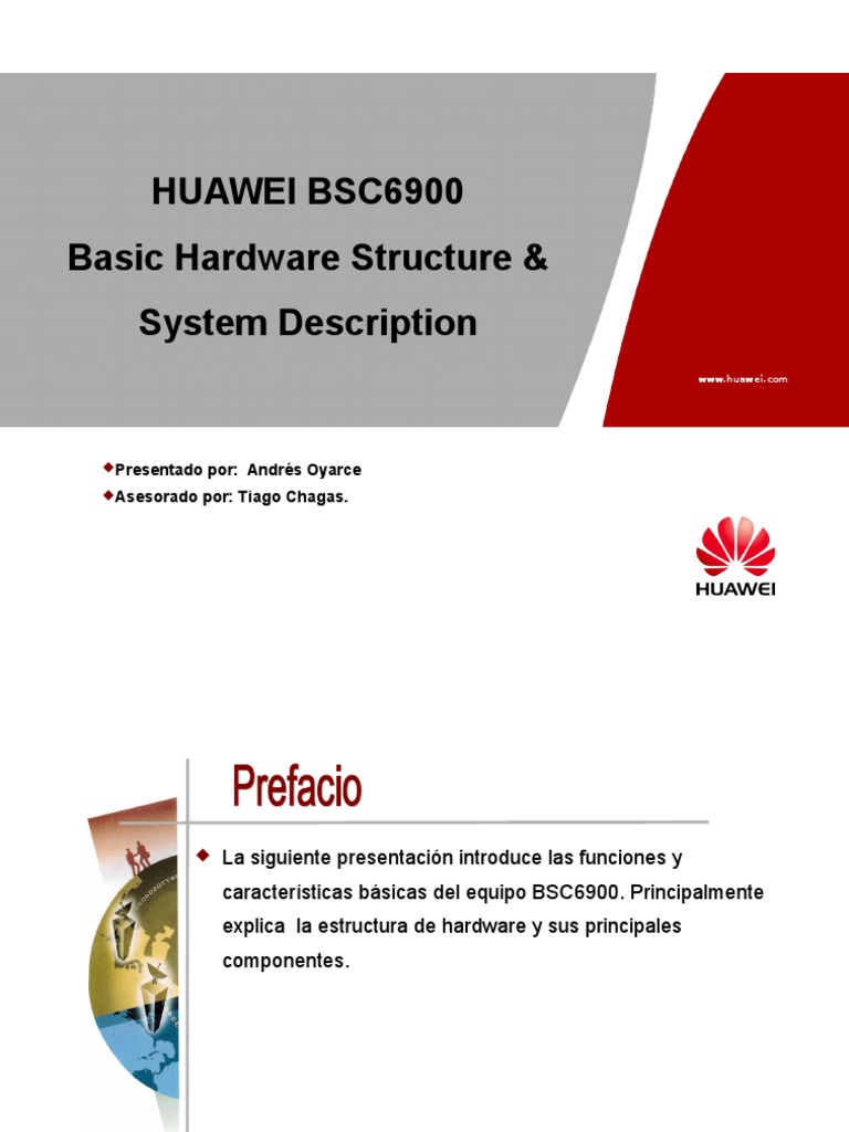 Estructura y Funciones del BSC6900 | PDF | Unidad Central de ...