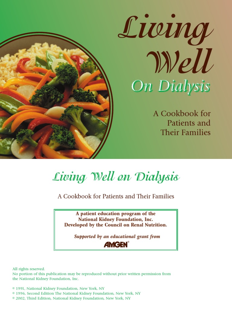 Receitas Dialysis Cookbook | PDF | Foods | Salad