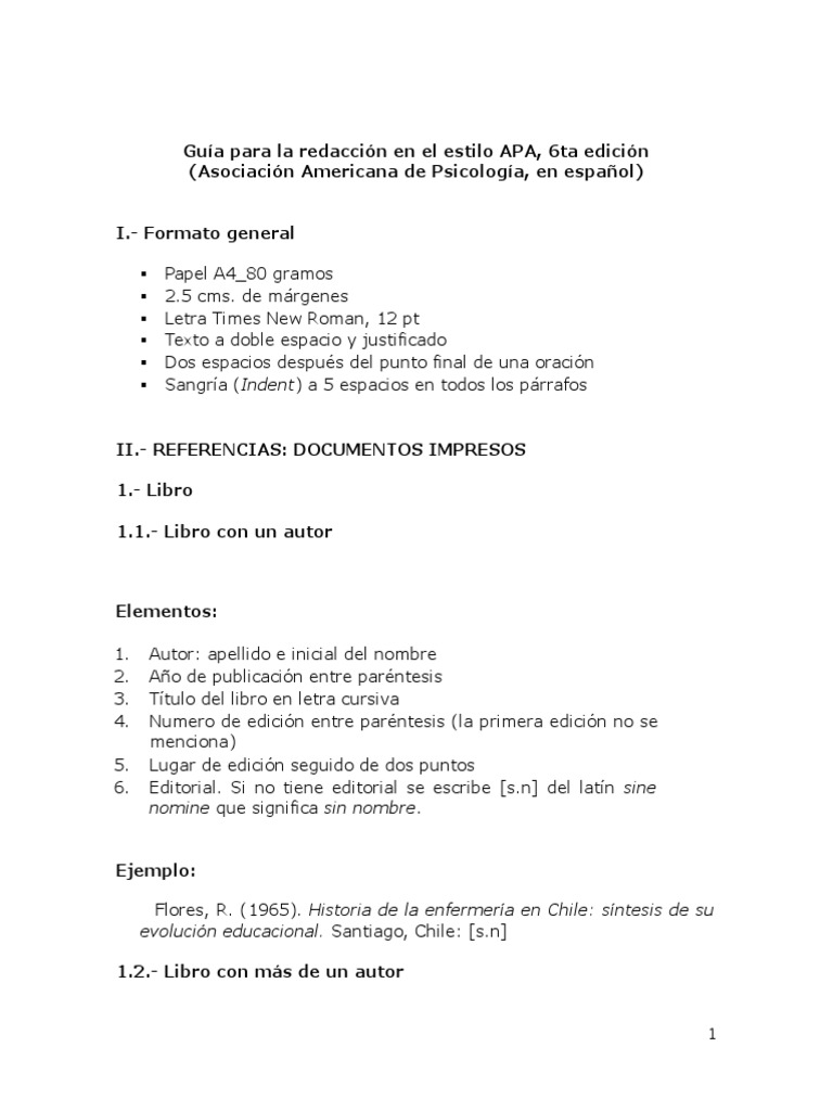 Formato Apa | PDF | Estilo apa | Comillas