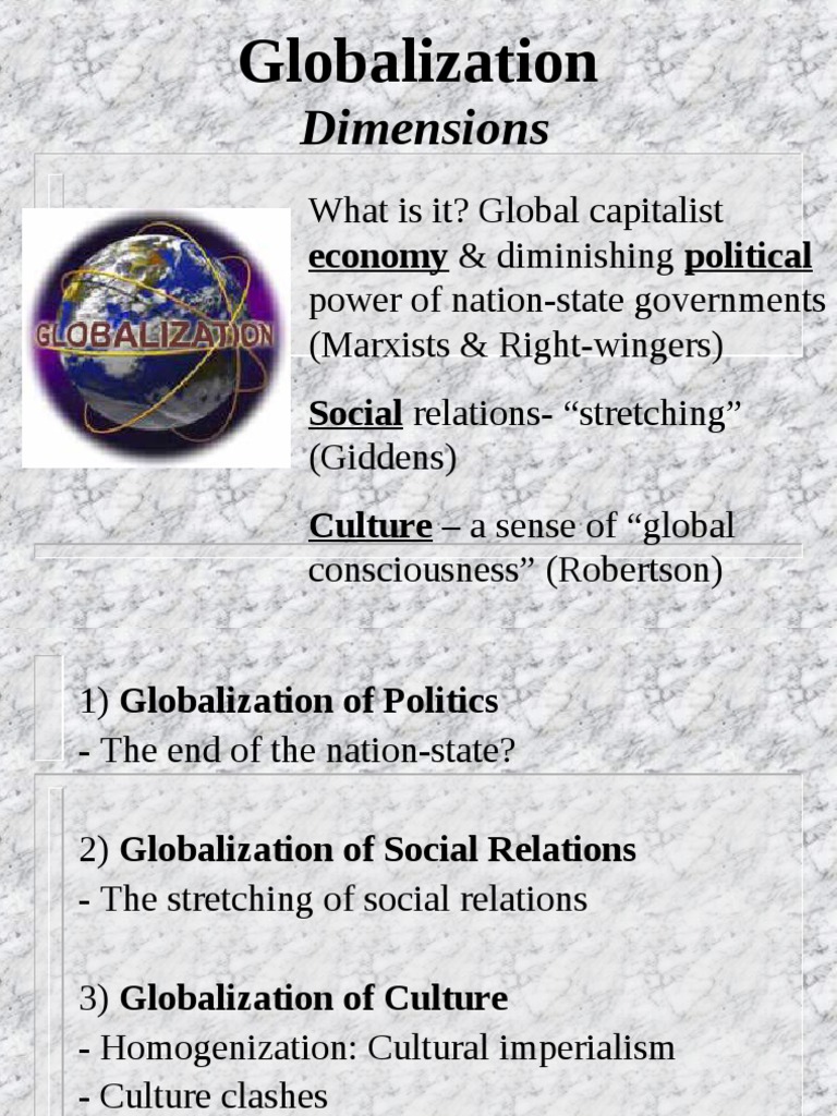 Globalization | PDF | Nation State | Globalization