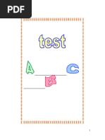 TEST ABC Plantilla | PDF | Aprendizaje | Cognición