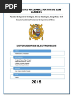 Tipos y Caracteristicas de Los Detonadores Electricos | PDF | Corriente ...