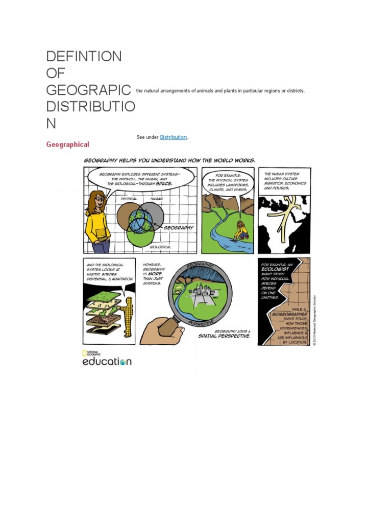 Geographic Distribution of Continents | PDF | Wellness