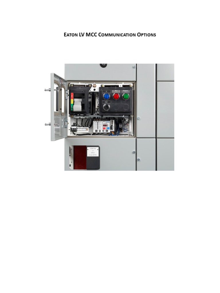 Eaton MCC | PDF | Network Topology | Computer Network