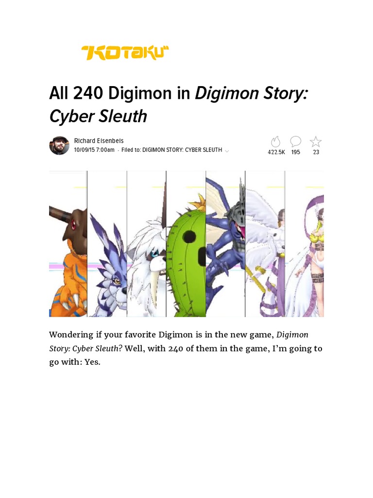 Digimon Evolution Tree