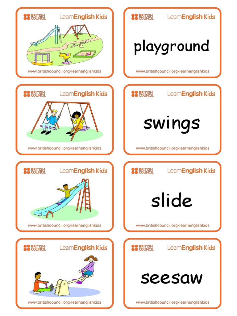 UNIT 4. IN THE PLAYGROUND. – Have fun with the teacher
