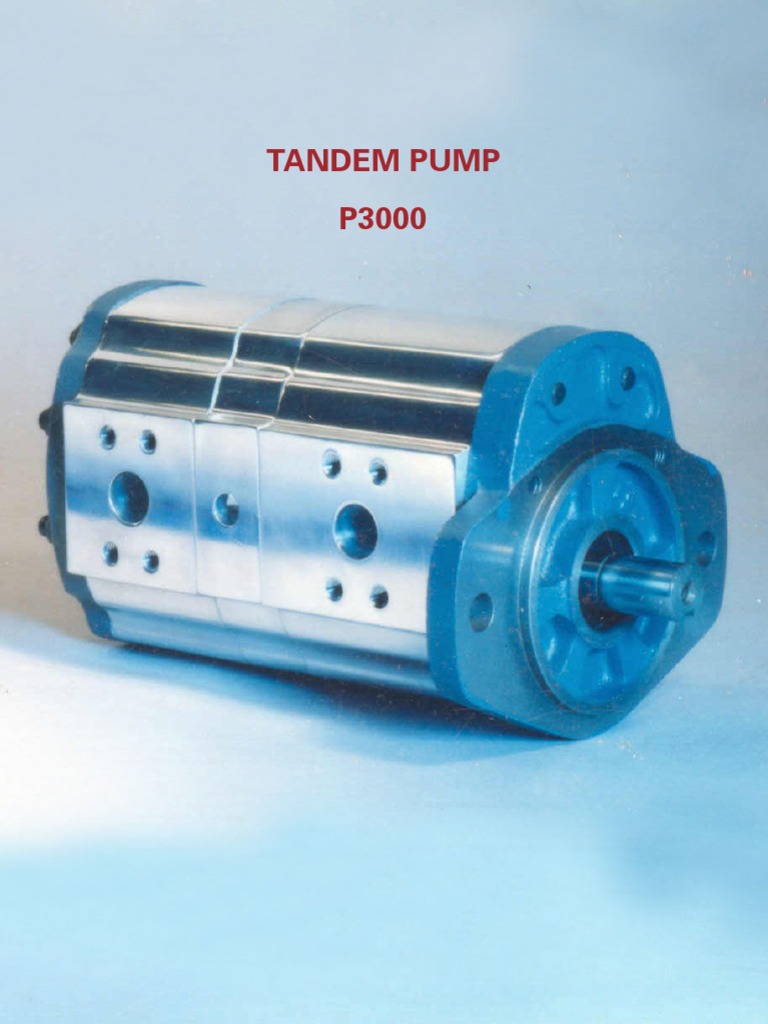 Tandem Pump P3000: © 2003. Dynamatic Technologies Limited | PDF