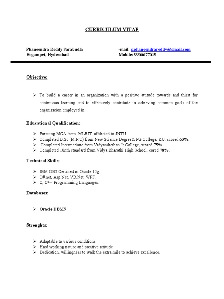 Phani Resume | PDF | Databases | Server (Computing)