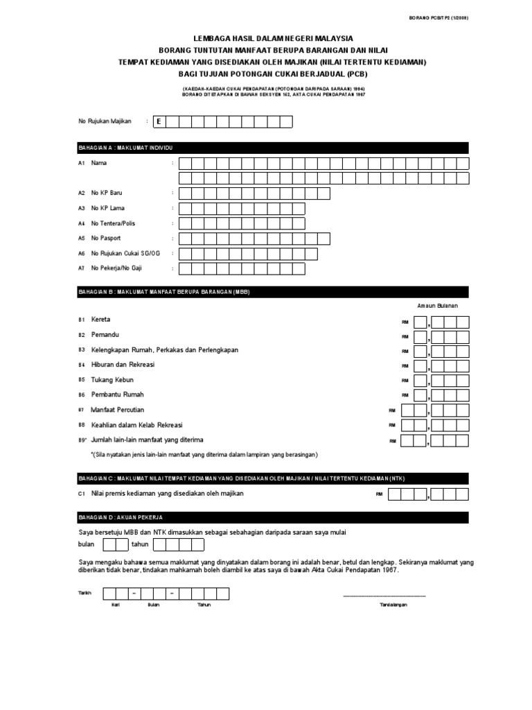 Borang PCB | PDF