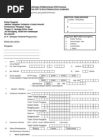 Borang Permohonan Lesen Memandu (JPJ L1) PDF | PDF