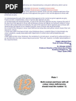 Ishihara - 38 | PDF | Color | Neuropsychological Assessment