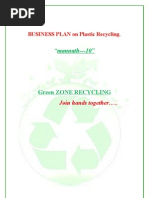 Pet Bottle Recycling Project Report | PDF | Recycling | Plastic