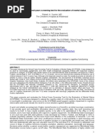 CDR Table | PDF | Memory | Dementia