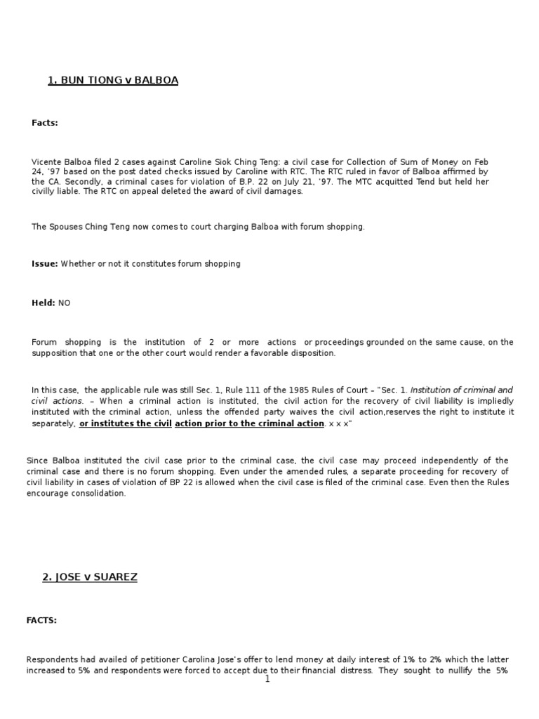 Case Digest | PDF | Prosecutor | Lawsuit