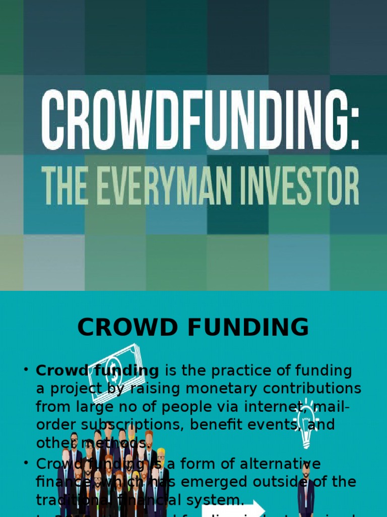 Crowdfunding | Download Free PDF | Investing | Financial Economics