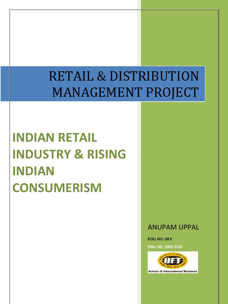 RDM Project Anupam Uppal | PDF | Retail | Shopping Mall