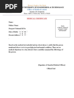 Editable - BRTA Application Form-Medical Report. (English) - PDF | PDF
