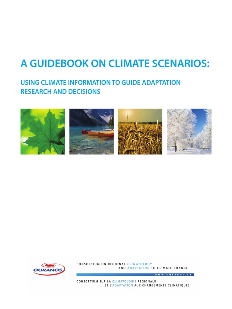 A Guidebook on Climate Scenarios | Sensitivity Analysis | Climate