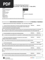 Cno Learning Plan | PDF | Nursing | Goal