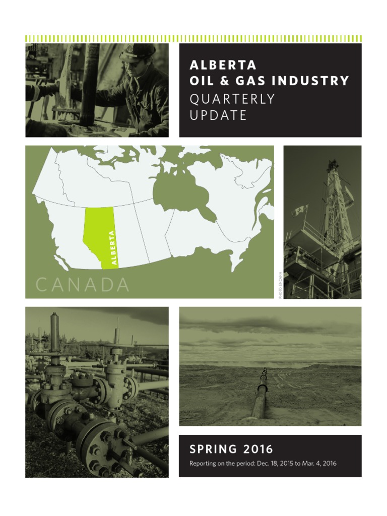 Canada: Alberta Oil & Gas Industry | PDF | Oil Sands | Natural Gas