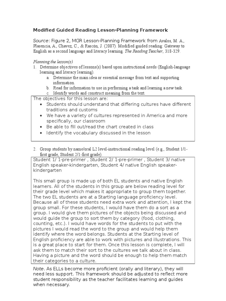 Modified Lesson 3 | PDF | Word | Vocabulary