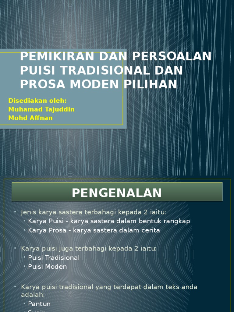 Puisi Dan Prosa | PDF