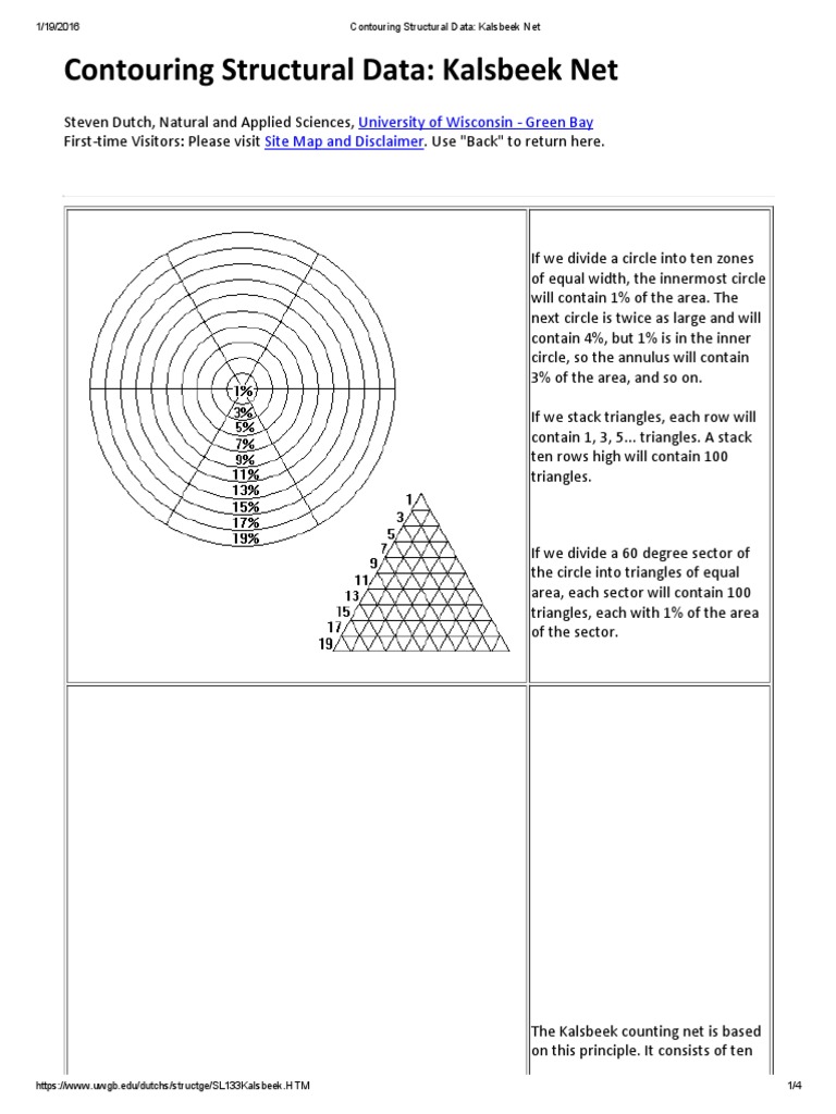 Contouring Structural Data - Kalsbeek Net | PDF