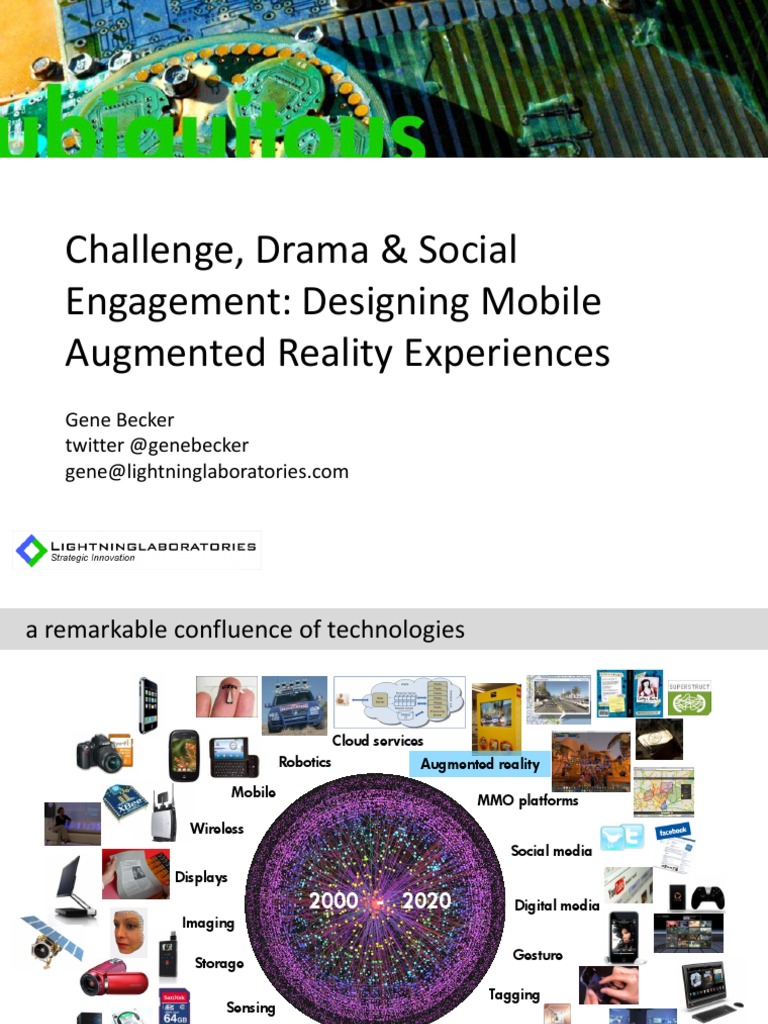 Challenge, Drama & Social Engagement: Designing Mobile Augmented ...