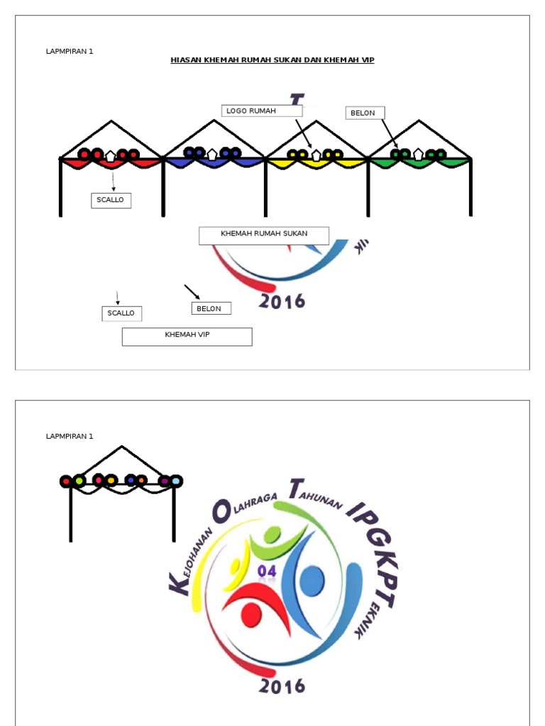 Hiasan Khemah Rumah Sukan Dan Khemah Vip | PDF