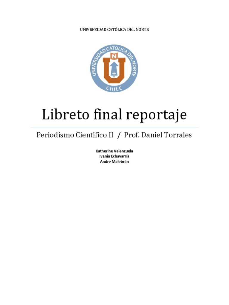 Otro Ejemplo de Libreto Final | PDF | Tsunami | Temblores
